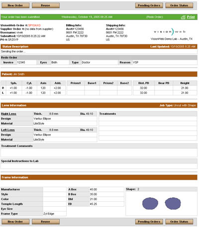 VisionWeb User Guide