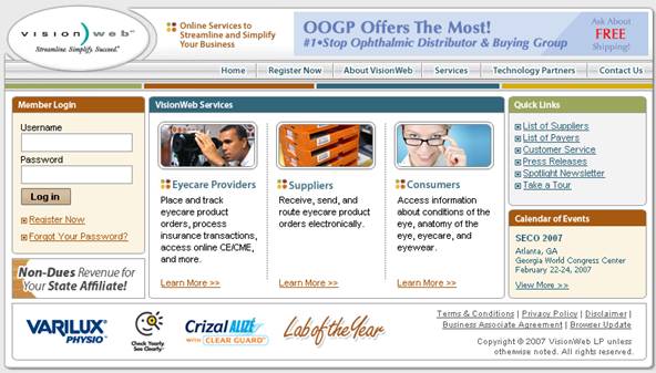 VisionWeb User Guide